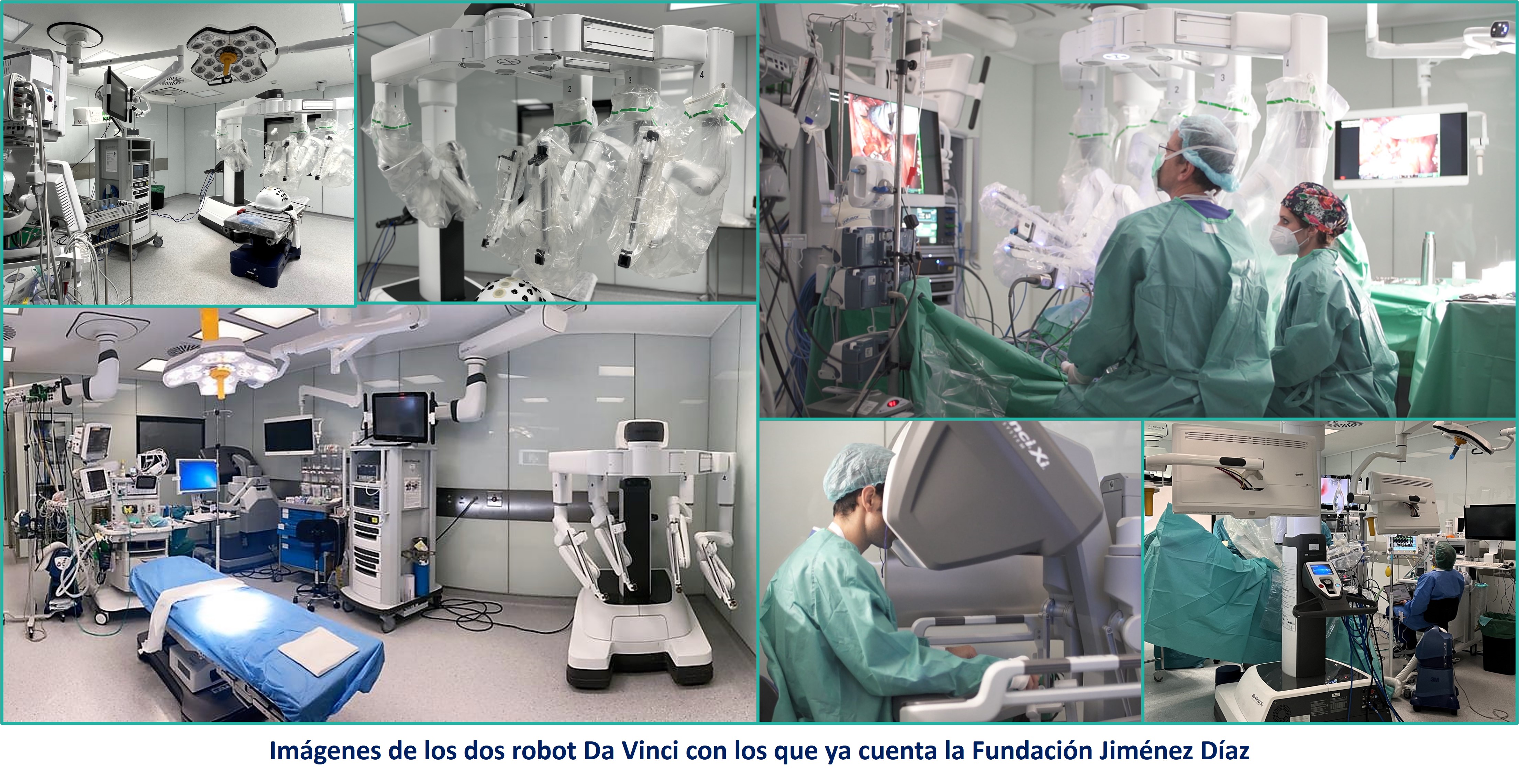 La Fundación Jiménez Díaz, primer hospital de la Comunidad de Madrid en contar con dos robots Da ...